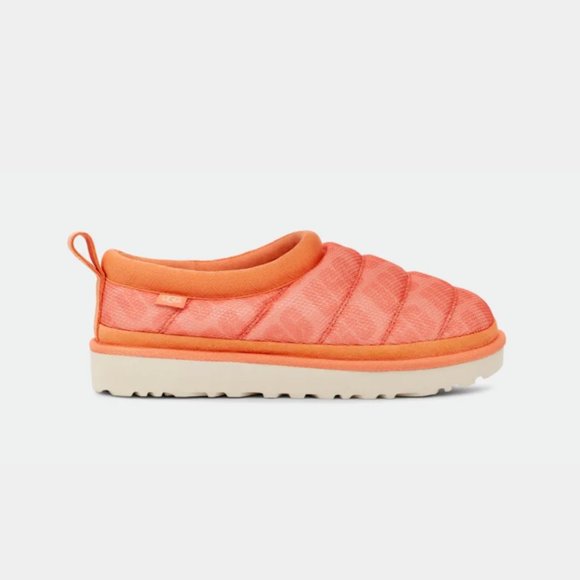 UGG | Shoes | Nwob Ugg Tasman Lta Puff Signature Orange Slipper Size 1 ...